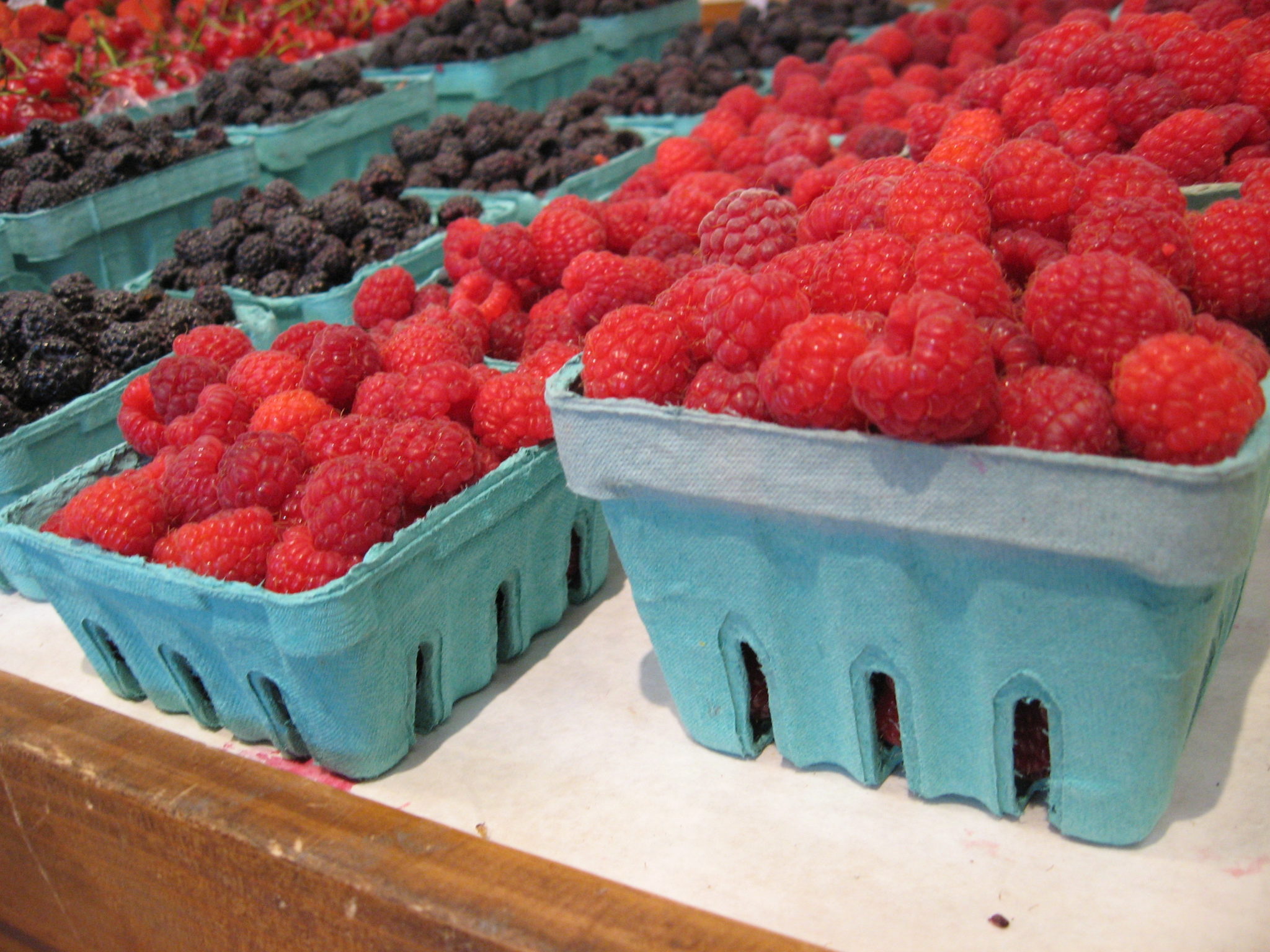 Raspberry Sweet Rolls - Weavers Orchard