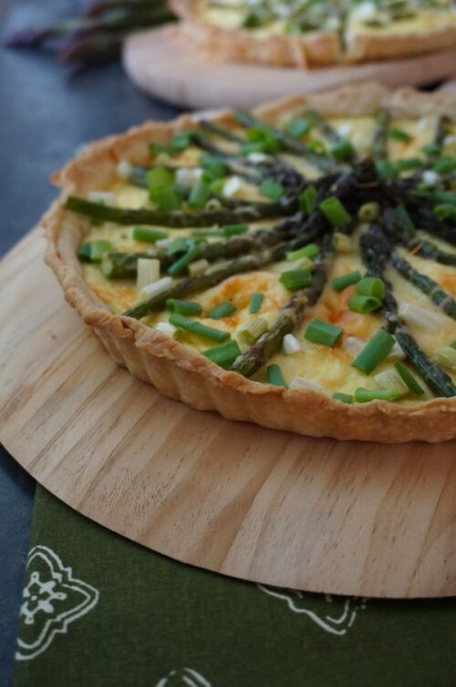 All in the Name of Asparagus: Asparagus and Spring Onion Quiche ...