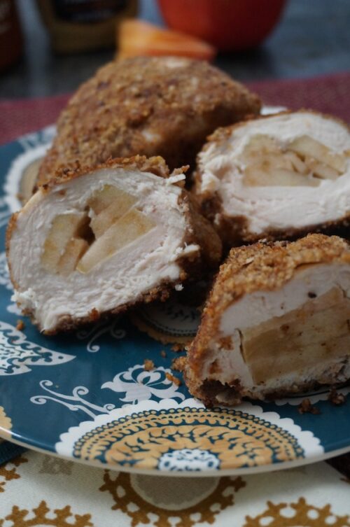 Apple-Stuffed, Maple-Pecan Chicken - Weavers Orchard