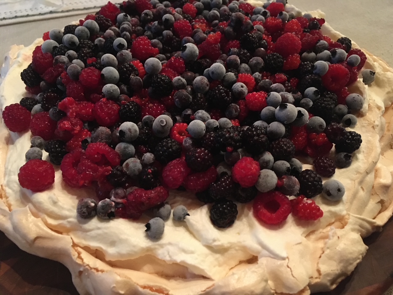 Berry Pavlova for a Light Summer Dessert - Weavers Orchard