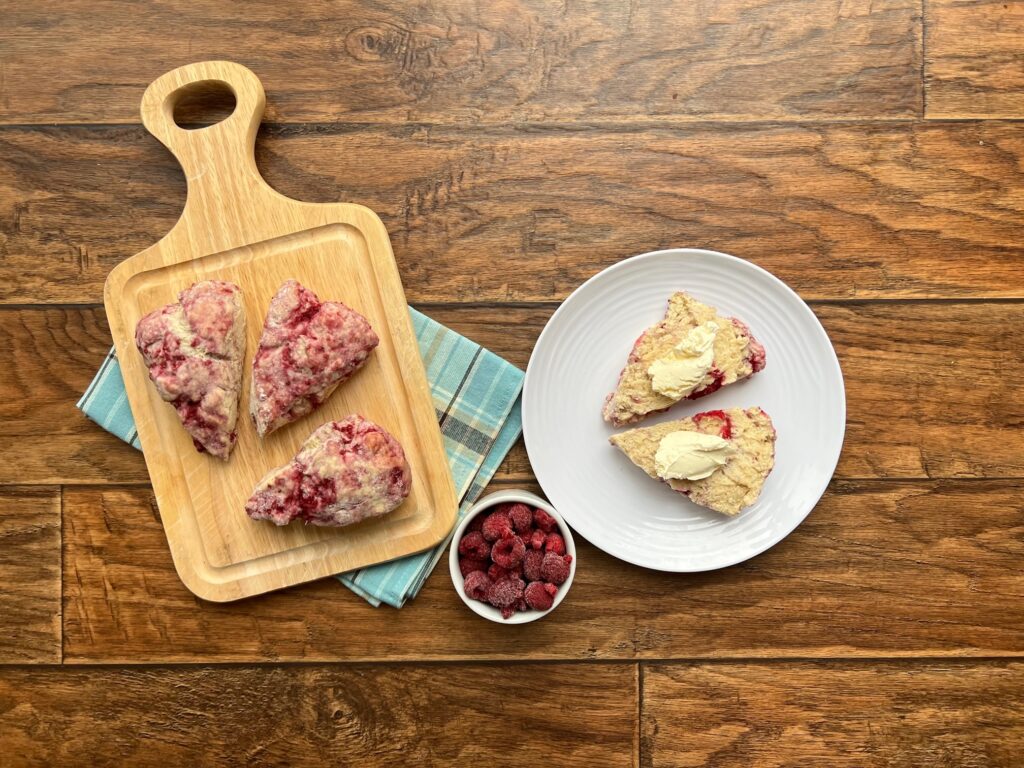 Raspberry Scones - Weavers Orchard