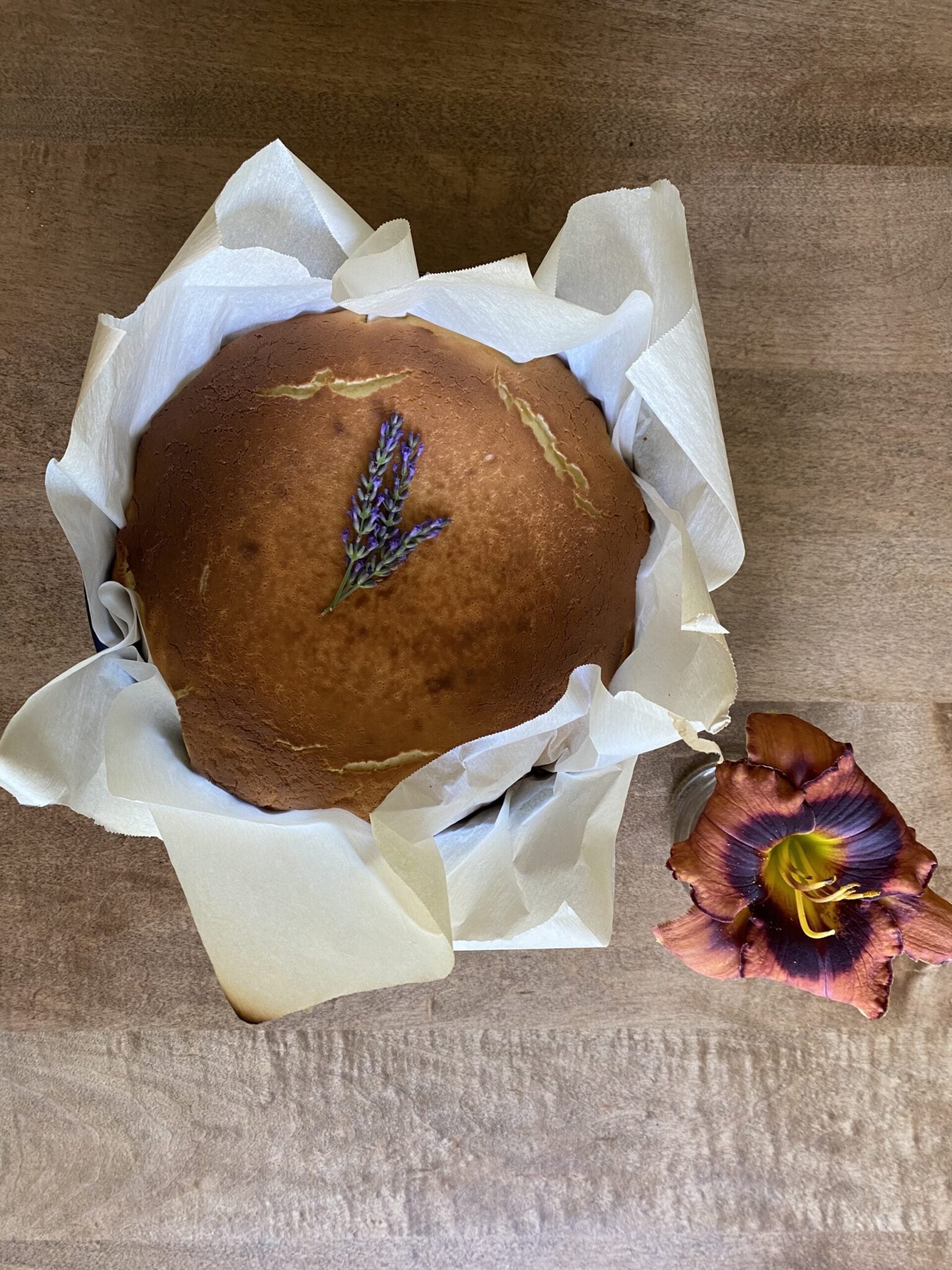 Basque Cheesecake - Weavers Orchard