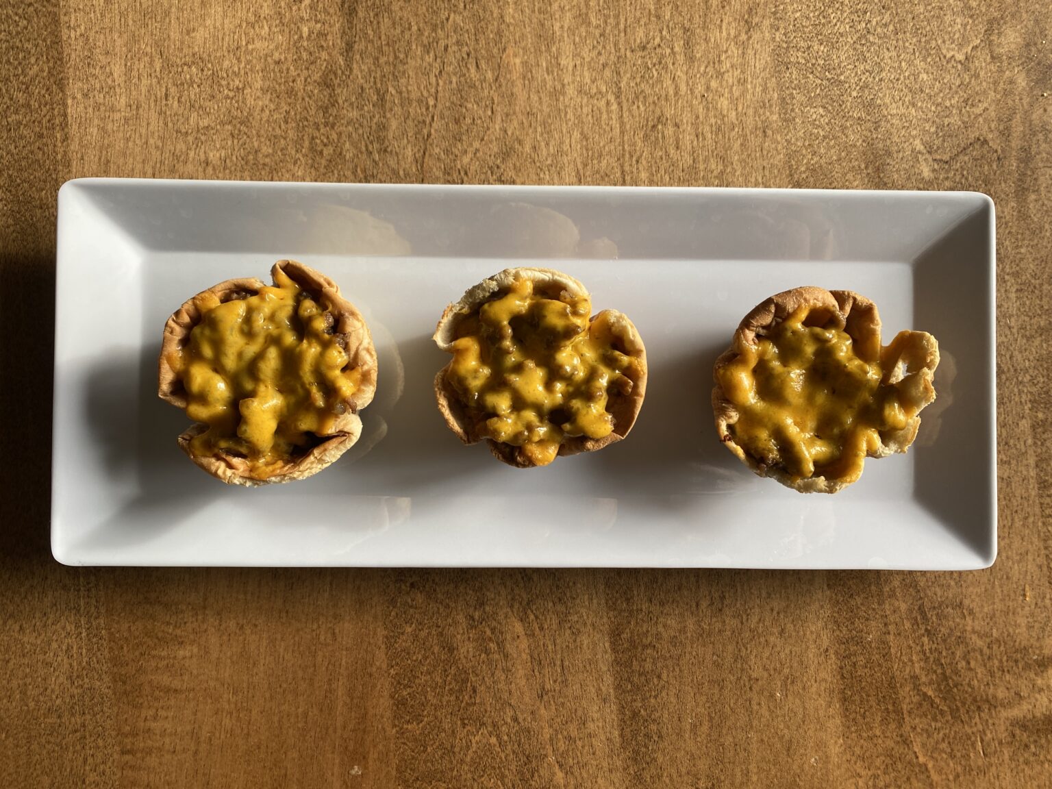 Loaded Cheeseburger Cups - Weavers Orchard