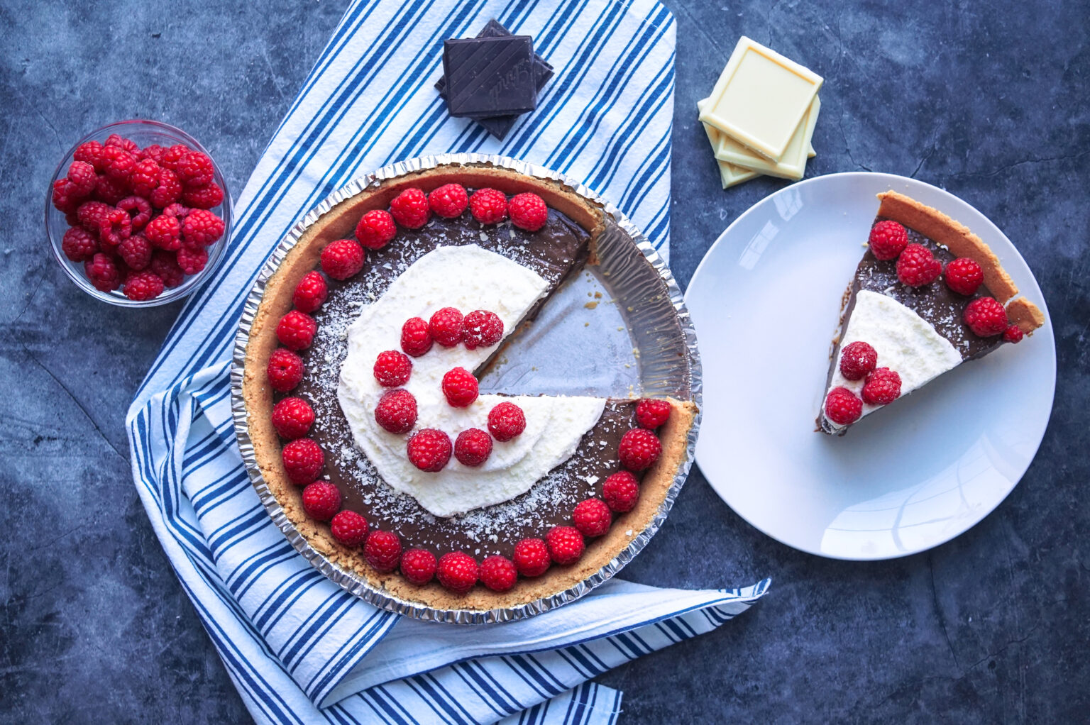 Raspberry Chocolate Mousse Dessert - Weavers Orchard