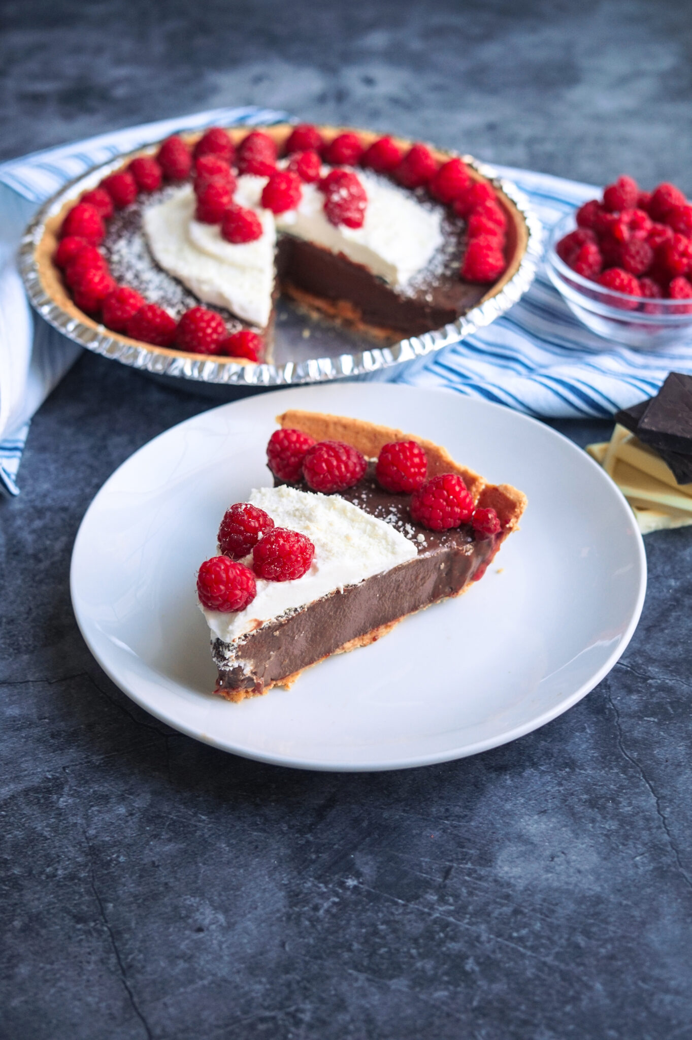 Raspberry Chocolate Mousse Dessert - Weavers Orchard