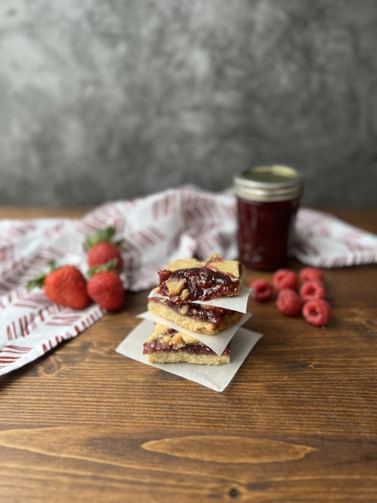 Triple Berry Jam Bars - Weavers Orchard