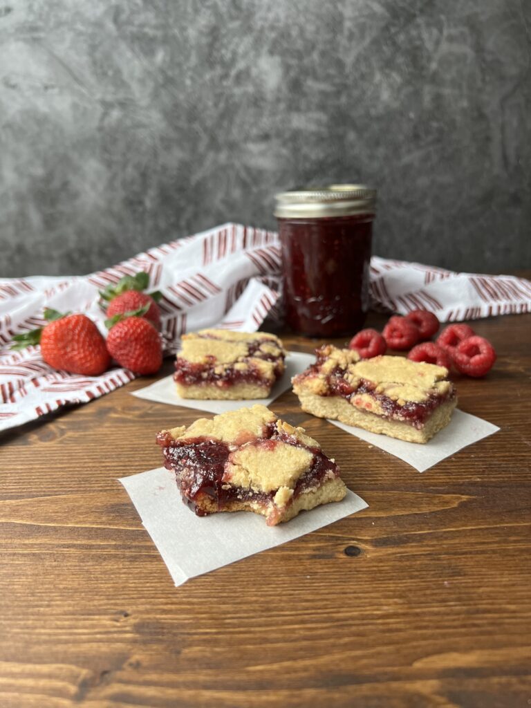 Triple Berry Jam Bars - Weavers Orchard