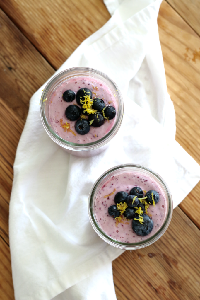 Blueberry Lemon Breakfast Smoothie - Weavers Orchard