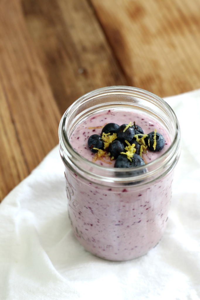 Blueberry Lemon Breakfast Smoothie - Weavers Orchard
