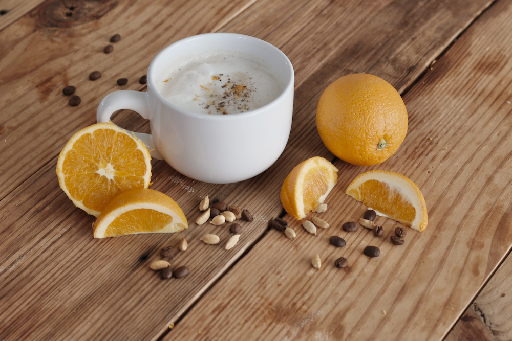 Orange Cardamom Latte - Weavers Orchard